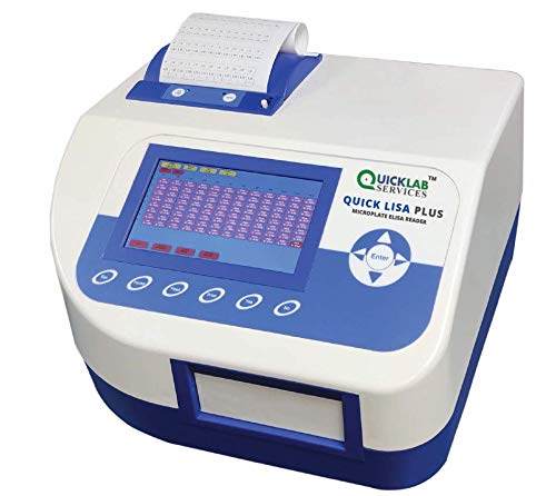 Quicklisa Elisa Reader - 6" Touchscreen LCD, 8-Channel, Black, 5-Pack ...