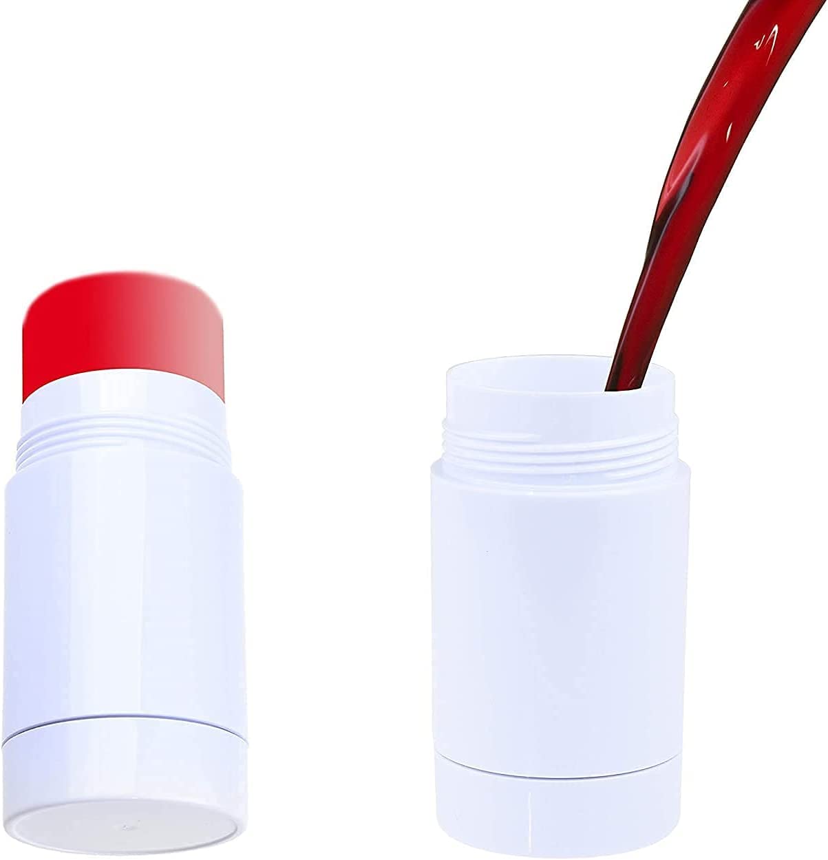 Snapklik.com : 10 Pack 30ml Round Empty Deodorant Containers Twist Up ...