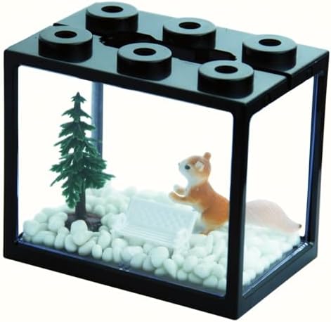 Amazon.com : Small Sea Monkey Tank, Stackable Mini Betta Fish Tank ...
