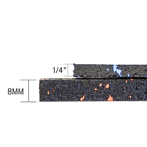 Snapklik.com : IncStores 8mm Thick Eco-Lock Interlocking Rubber Floor ...