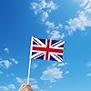 Amazon.com : Rotenl Britain UK Small Mini Flags, 25 Pack Hand Held ...