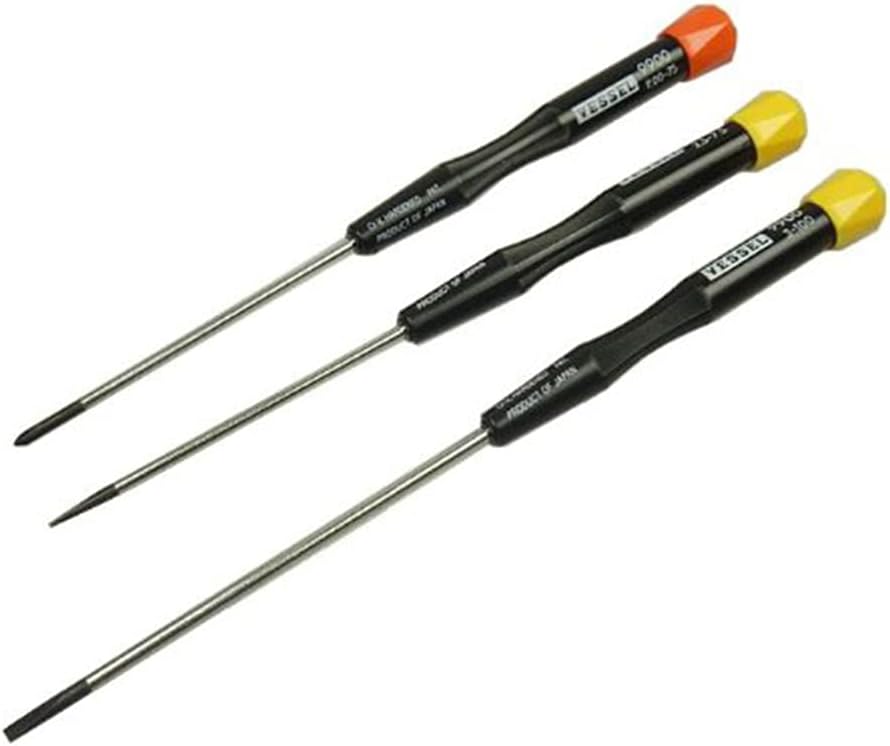 Amazon.com: Vessel Precision Screwdriver Set TD-56S / +0, 00, 000, 0000 ...