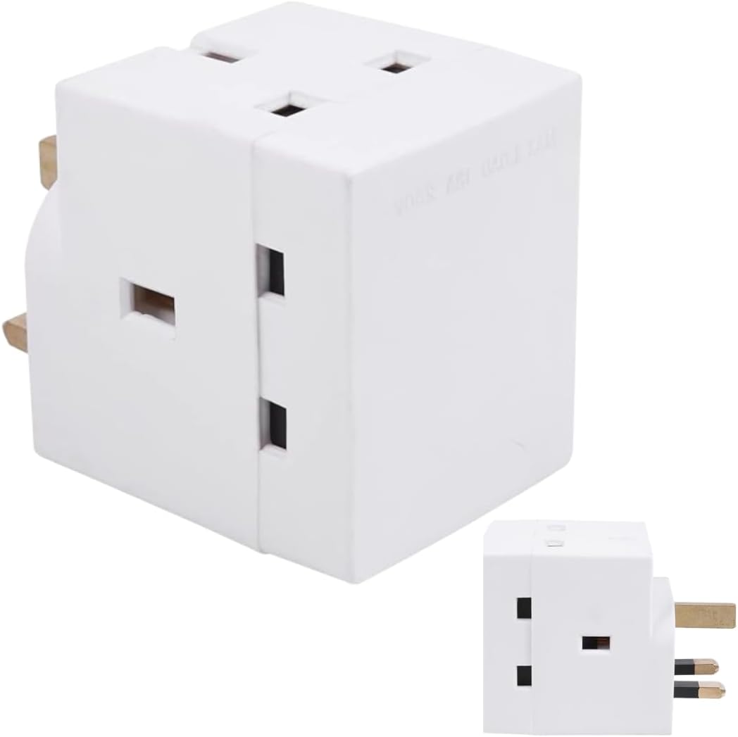 3 Way Multi Plug Adapter UK - Multi Plugs Extension Sockets Adapter ...