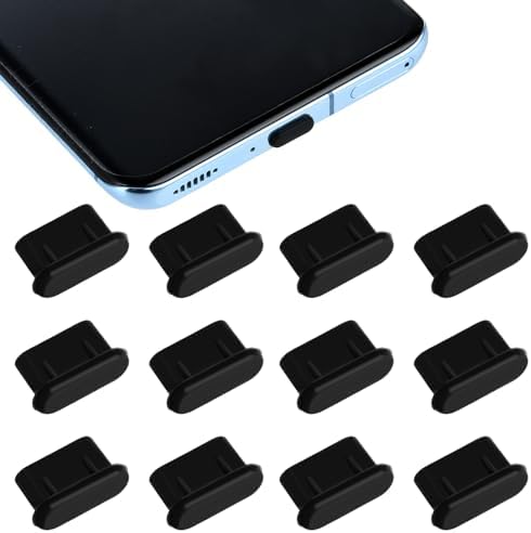 Giantree Dust Plug Set, Silicone USB C Earphone Hole Anti-dust Cover ...