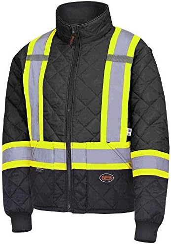 Pioneer High Visibility Reflective Insulated Freezer Jacket - Hi Vis ...