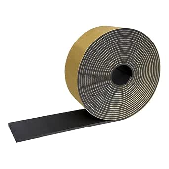 Foam Pipe Insulation Tape 2 Inch x 16.5 Feet, Self Adhesive Pipe ...