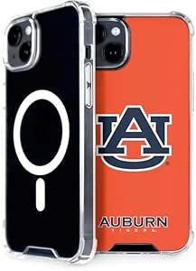 Amazon.com: Skinit Phone Case Compatible with MagSafe iPhone 15 - Officially Licensed Auburn ...