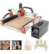 FoxAlien CNC Router Machine XE-PRO with Ball Screws, 400W Spindle 3 ...