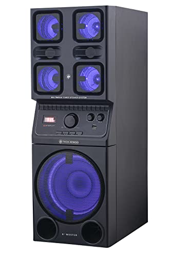 TECHXEWOO Party Blaster 500 Powerfull 200 WATTS Home Theatre Single ...