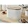 Swan SWKA17512WHTN Nordic Scandi Bread Bin with Bamboo Cutting Board ...
