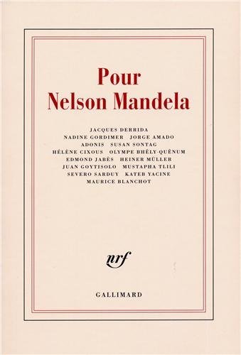 Amazon.fr - Pour Nelson Mandela de Adonis,Jorge Amado ,Olympe Bhêly-Quênum ( 2 octobre 1986 ...