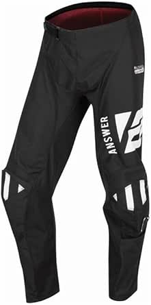 Amazon.com: Answer Racing Syncron Merge MX Pants Black Off-Road ATV UTV ...