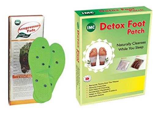 IMC Combo of Acupressure Pads and Detox Foot Patch : Amazon.in: Health ...