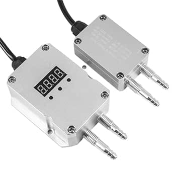 4-20mA RS485 Micro Air Pressure Transducer LED 50Pa 200Pa 1Kpa 5Kpa Wind Differential Pressure ...