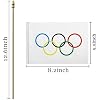 Amazon.com : WEITBF 20Pack Small Olympic Games Flag Decorations ...