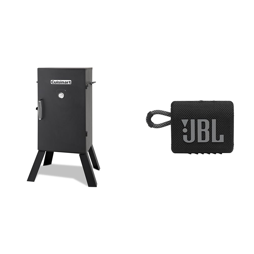 Amazon.com : Cuisinart COS-330 Vertical Electric Smoker, Three ...