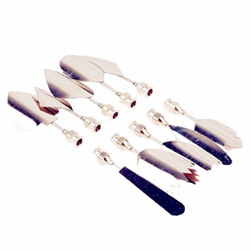 10pcs/set 3D Stainless Steel Jelly Art Pudding mould Cake Decorating ...