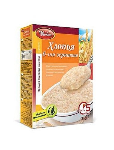 Uvelka Getreideflocken aus 6 Sorten 350g : Amazon.de: Lebensmittel ...