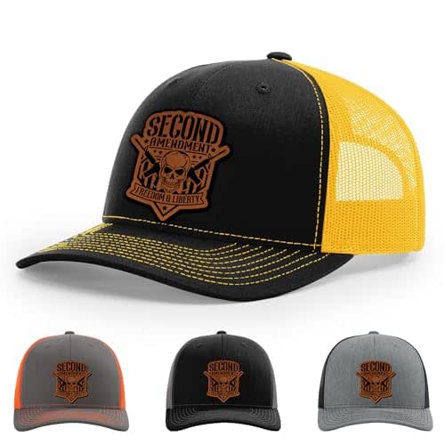 Amazon.com: Second (2nd) amendment freedom liberty Hat, 112 Style ...