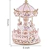 Amazon.com: Mr.Winder Music Box Carousel, 9-inch Rotating Musical Horse ...