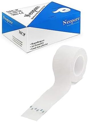 MCP Healthcare Quality Neopore Surgical Paper Tape, 1 Inch, 12 Rolls ...