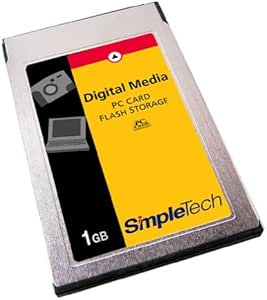 Amazon.co.jp: SimpleTech STI-ATAFL/1GB 1GB ATA フラッシュ PCカード : Computers
