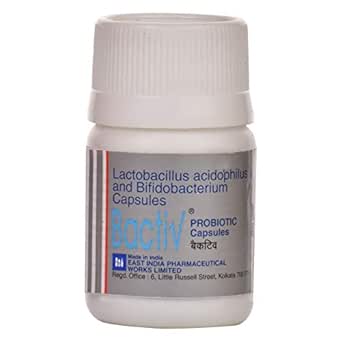 Bactiv - Bottle of 10 Capsules : Amazon.in: Health & Personal Care