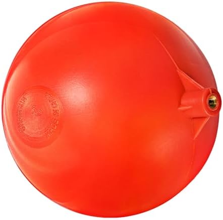 Shawmin 6" Float Ball for Float Valve, Heavy Duty Plastic with 1/4"-20 ...