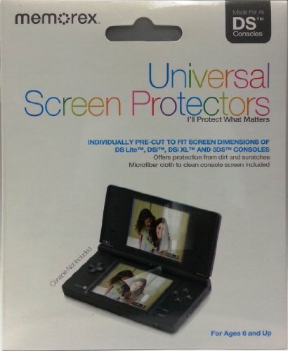 Amazon.com: Memorex Universal Screen Protectors for Nintendo Ds by ...
