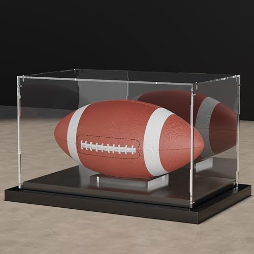 Amazon.com: Xiomot Soccer Ball Display Case Clear Acrylic Display Case ...
