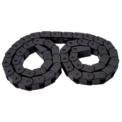Amazon.com: 7x7mm/7x15/10x10/10x20mm L1000mm Nylon Cable Drag Chain ...