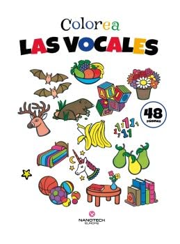 Colorea las vocales | Amazon.com.br