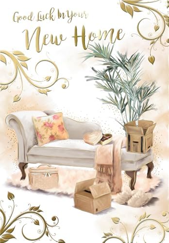 NEW HOME Greeting card Aura Range : Amazon.co.uk: Stationery & Office Supplies