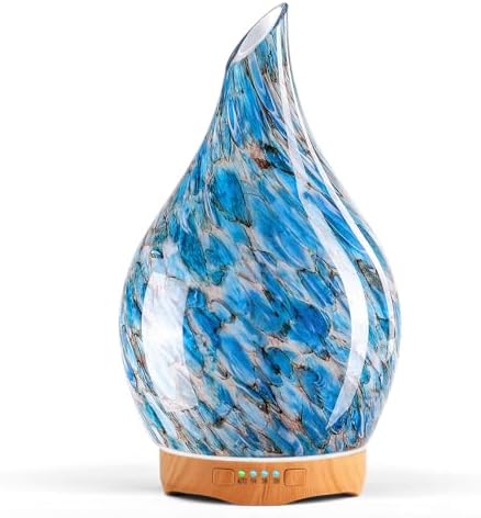 Amazon.com: Porseme 280ml Glass Essential Oil Diffuser Aromatherapy ...