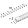 UltraPro 36 inch Plug-in Linkable Under Cabinet Lights, High/Low/Off ...