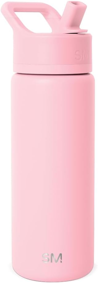 Amazon.com: Simple Modern Water Bottle with Straw Lid Vacuum Insulated ...