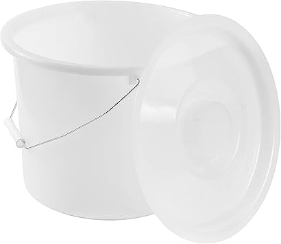 Amazon.com: DMI Bedside Commode Replacement Bucket with Lid & Handle ...