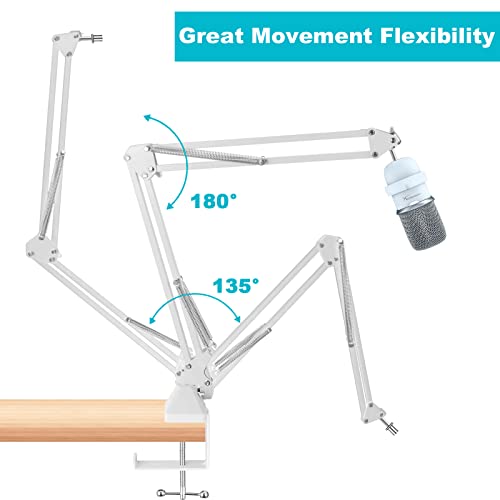 Snapklik.com : Boom Arm For Hyperx Solocast Mic, Upgraded Heavy Duty ...