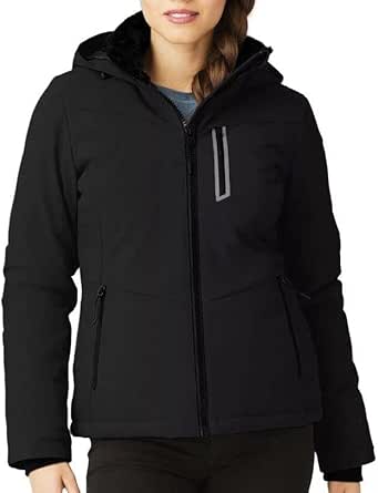 Amazon.com: Free Country Ladies Thermo Stretch Softshell Ski Jacket ...
