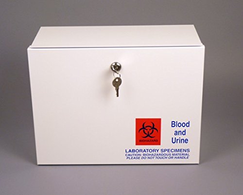 Amazon.com: Specimen Lock Box, Drop Box-Over & Under The Door Metal ...