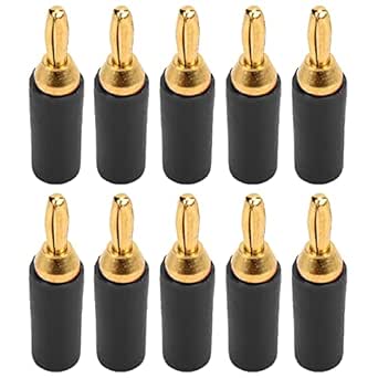 Banana Plug, Instrument Test Plug Good Conductivity Brass 2.5mm J.10007 ...