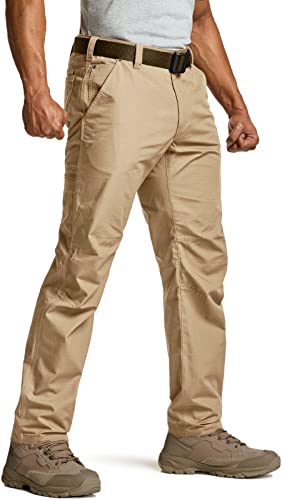 Snapklik.com : Mens Ripstop Work Pants, Water Resistant Tactical Pants ...