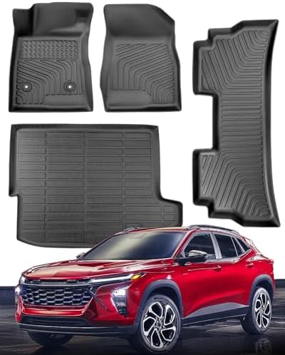 Amazon.com: All Weather Rubber Floor Mats for Chevy Trax 2026 2025 2024 ...