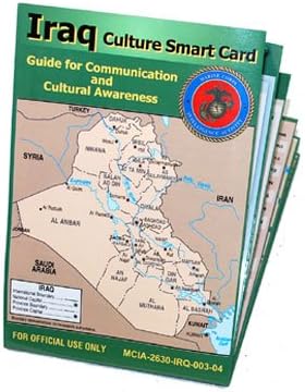 Amazon | IRAQ CULTURE SMART CARD 米軍放出品 | 戦闘服 通販