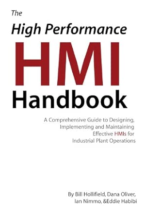The High Performance HMI Handbook: 9780977896912: Books - Amazon.ca