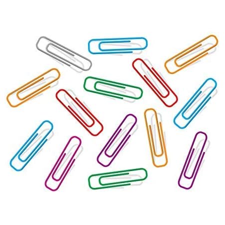 Toytle Paper U Clips for Office, Home and School , 28mm, Multicolour ...