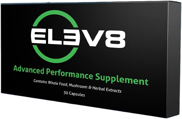 Amazon.com: ELEV8 Dietary Supplement BEpic Energy Pill with Cordyceps, Chaga, Gano, Rhodiola ...