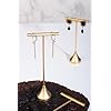 Amazon.com: 4pcs Gold Earring Display Stands For Selling Earring T ...