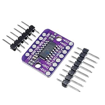Amazon.com: MCP3424 Digital I2C ADC-4 Channel Conversion Module for ...