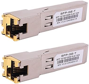 Amazon.com: 4PCS 1000BASE-T Gigabit SFP to RJ45 Copper Ethernet Modular ...
